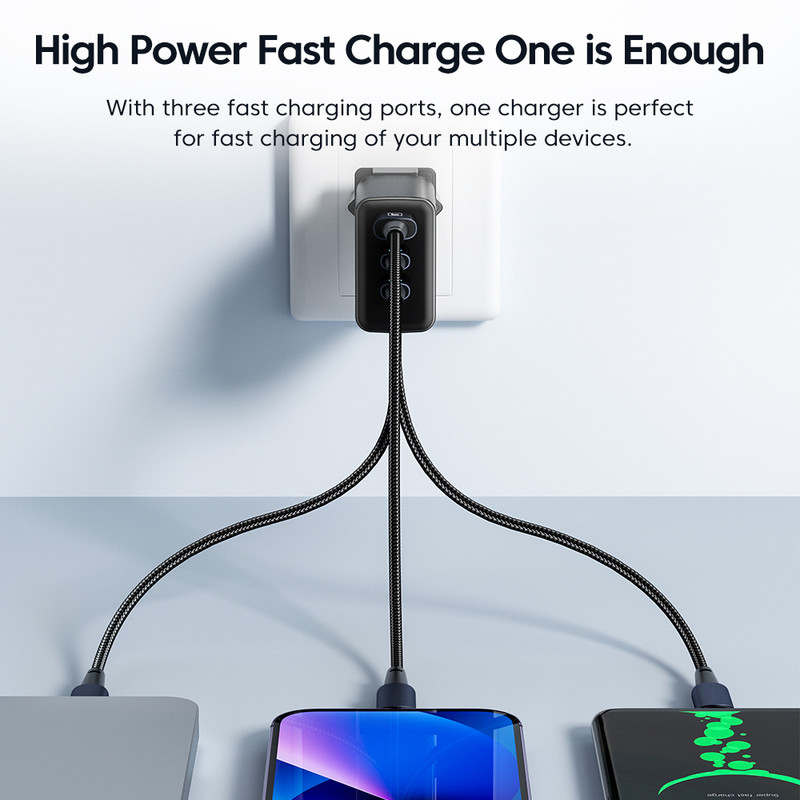 قیمت و خرید شارژر دیواری 65 وات توکی مدل JT-G65