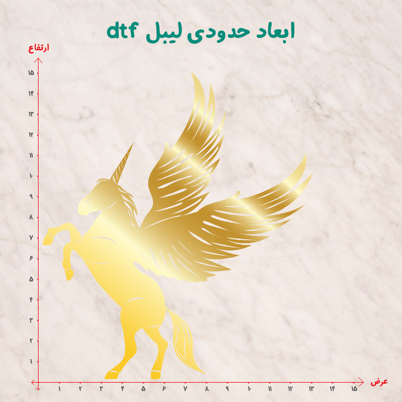 قیمت و خرید استیکر پارچه و لباس مدل dtf طرح یونیکورن کد H15.1129 مجموعه 4 عددی