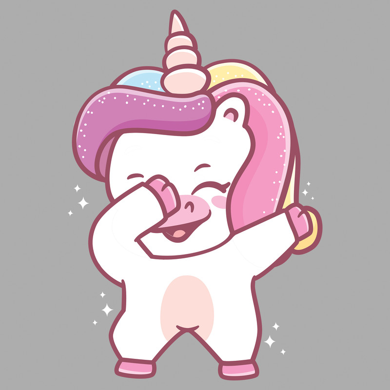 قیمت و خرید استیکر پارچه و لباس مدل dtf طرح یونیکورن کد H20.981 مجموعه 3 عددی