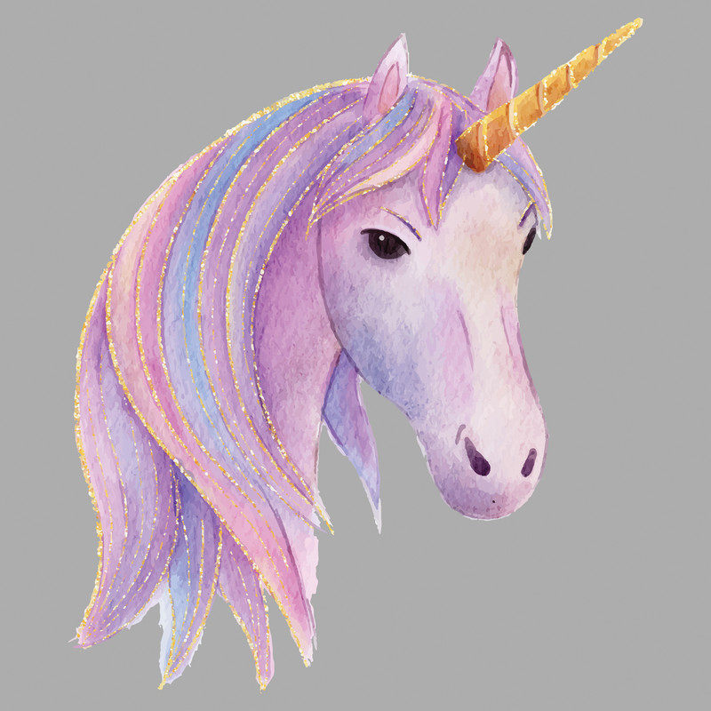 قیمت و خرید استیکر پارچه و لباس مدل dtf طرح یونیکورن کد H20.139 مجموعه 3 عددی