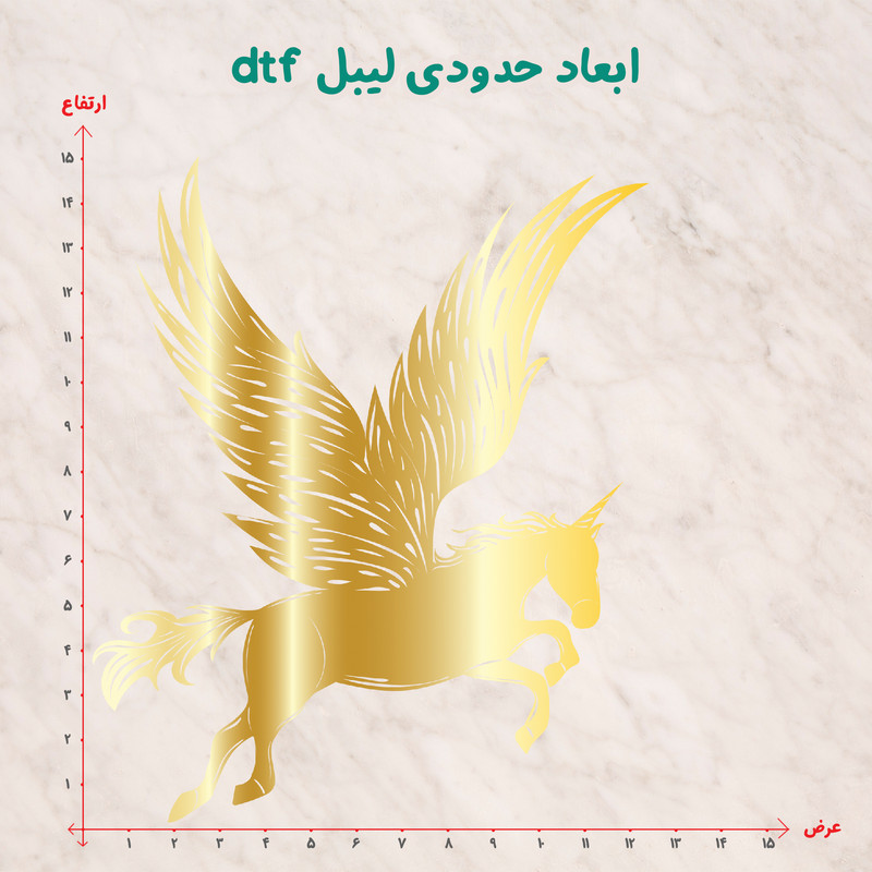 قیمت و خرید استیکر پارچه و لباس مدل dtf طرح یونیکورن کد H15.1121 مجموعه 4 عددی