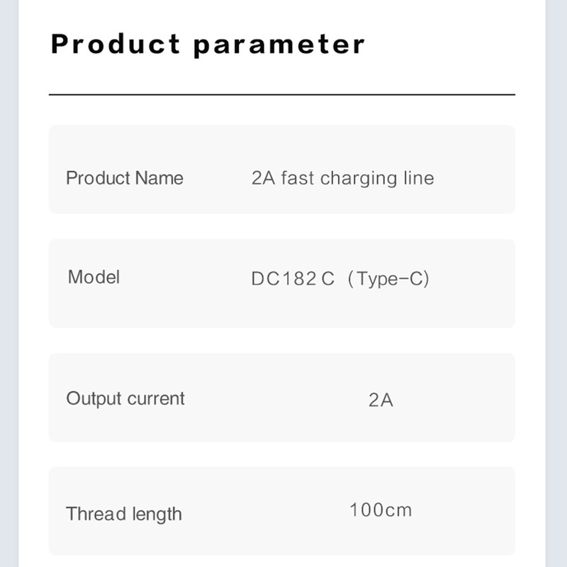 قیمت و خرید کابل تبدیل USB به USB-C پاواریال مدل DC-182C طول 1 متر