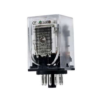 قیمت و خرید رله صنعتی 12 ولت DC و 10 آمپر هونگفا مدل HF10FF/012D-3ZDT