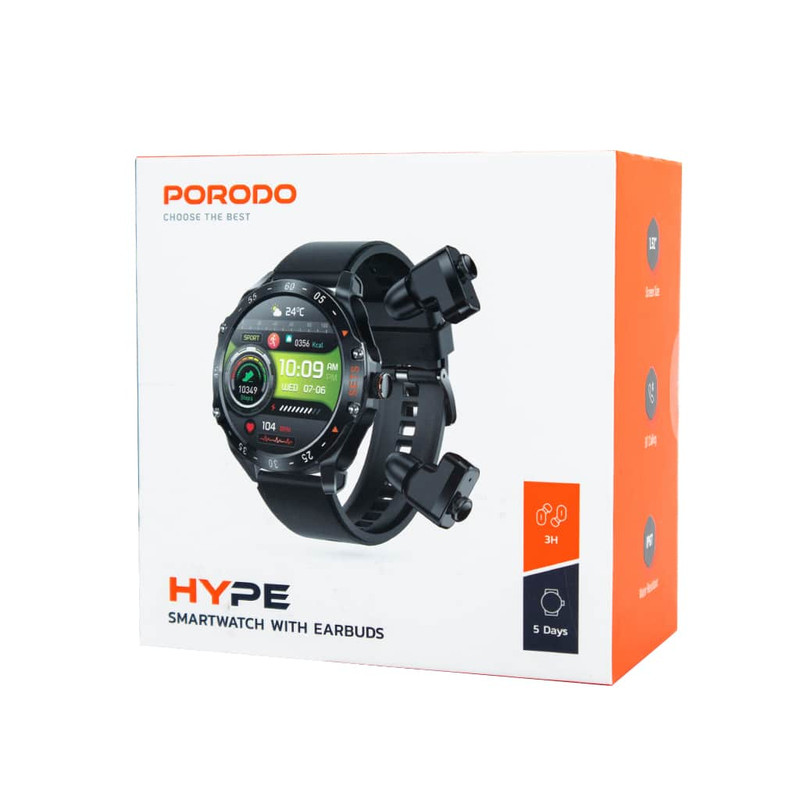 قیمت و خرید ساعت هوشمند پرودو مدل SMART HYPE WATCH