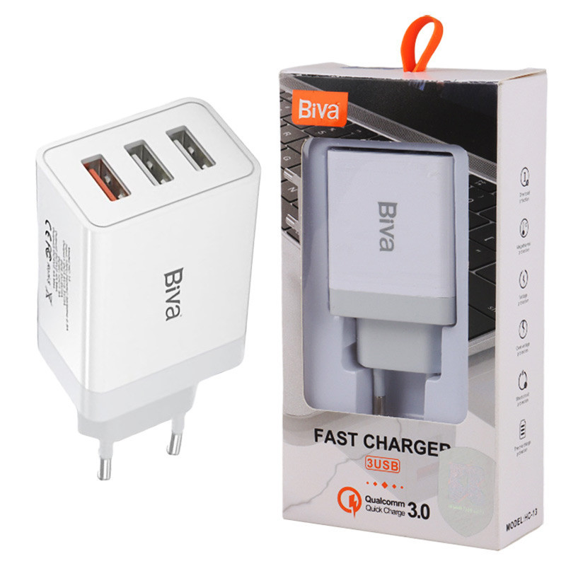 قیمت و خرید شارژر دیواری 15 وات بیوا مدل HC-13 BIVA