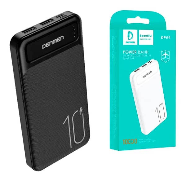 قیمت و خرید پاوربانک وی دنمن وی مدل vdenmenv pd09 ظرفیت 10000 میلی آمپر ساعت