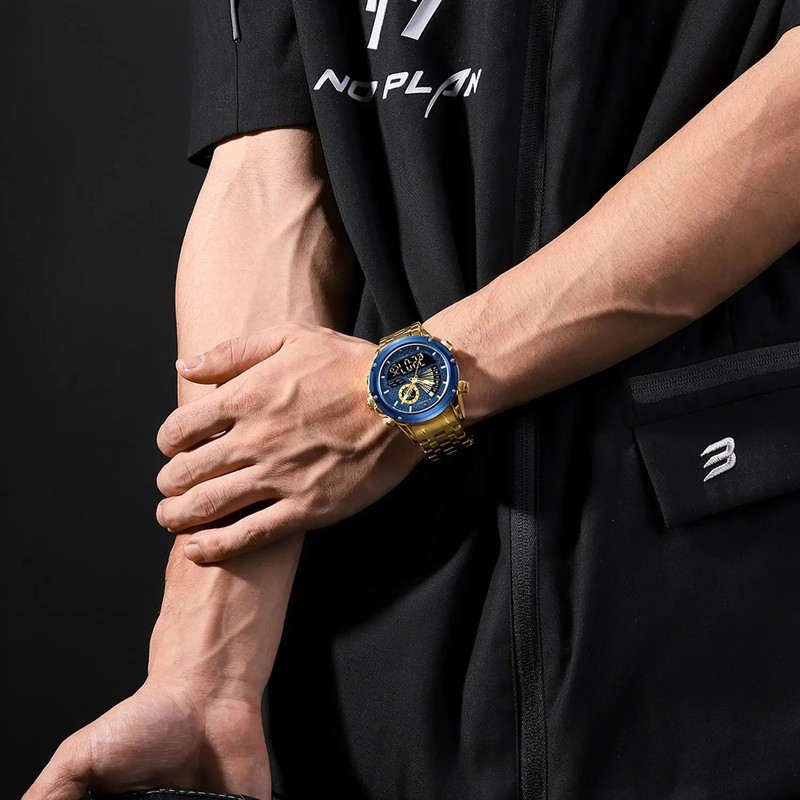 قیمت و خرید ساعت مچی عقربه‌ای مردانه نیوی فورس مدل NF9205