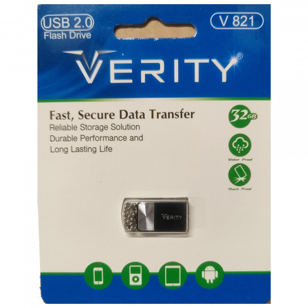 قیمت و خرید فلش مموری وریتی مدل V821 ظرفیت 32 گیگابایت