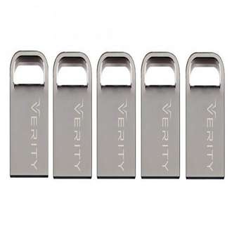 قیمت و خرید فلش مموری وریتی مدل V813 USB2.0 ظرفیت 16 گیگابایت بسته 5 عددی