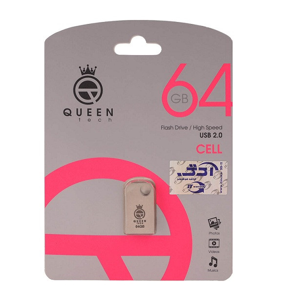 قیمت و خرید فلش مموری کوئین تک مدل MINI ECCO ظرفیت 64 گیگابایت