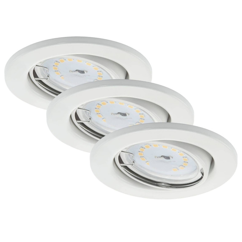 قیمت و خرید چراغ ال ای دی سقفی 5 وات برینولر مدل 036-7277 بسته 3 عددی