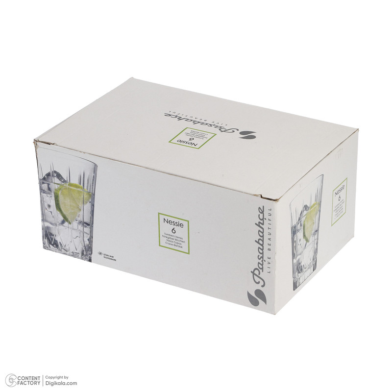 قیمت و خرید لیوان پاشاباغچه مدل نسی کد 520062 بسته شش عددی