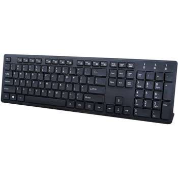 قیمت و خرید کیبورد بی سیم مدل V_KB6112W_N