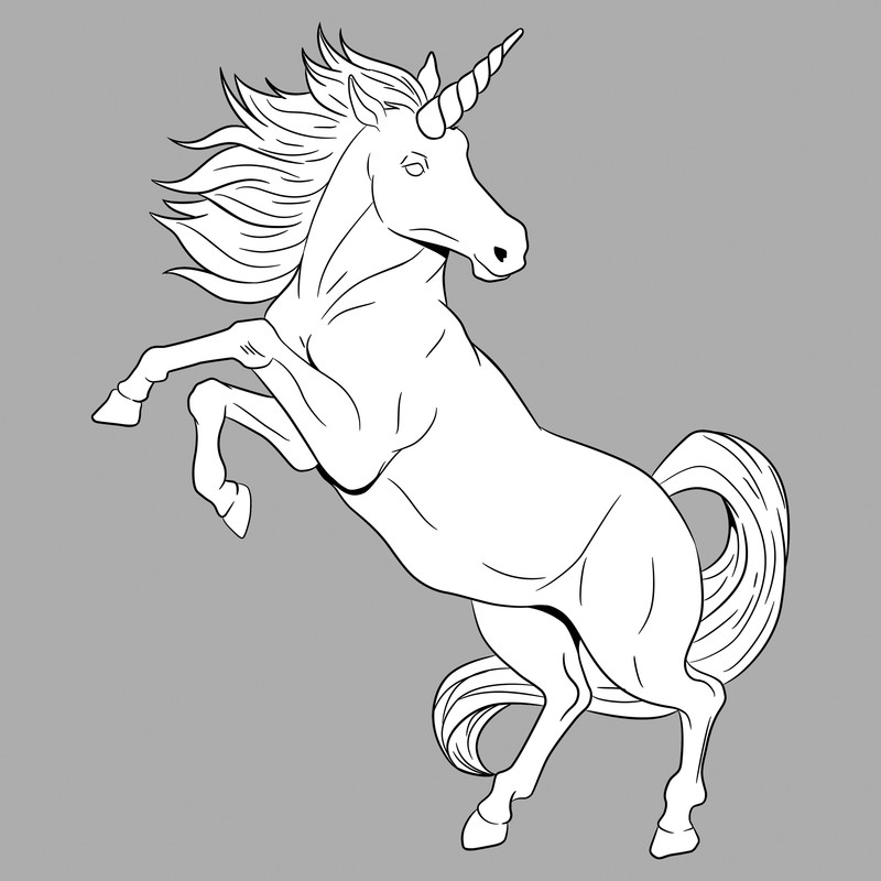 قیمت و خرید استیکر پارچه و لباس مدل dtf طرح یونیکورن کد H20.1100 مجموعه 3 عددی