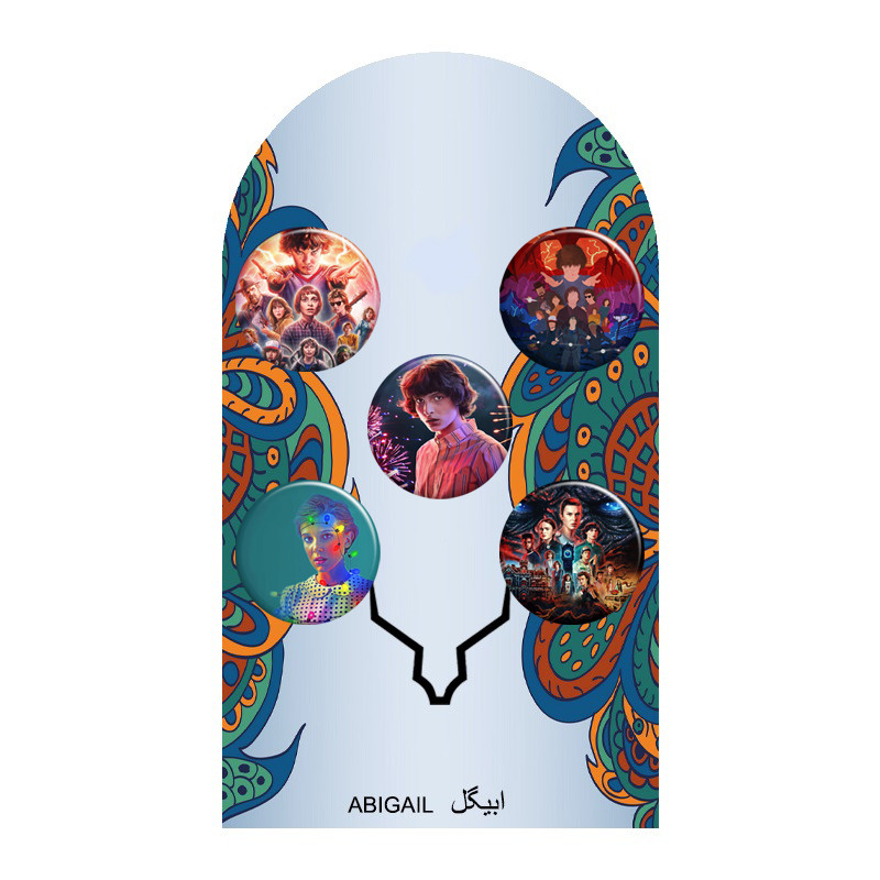 قیمت و خرید پیکسل ابیگل طرح سریال چیز های عجیب Stranger Things کد 013 ...