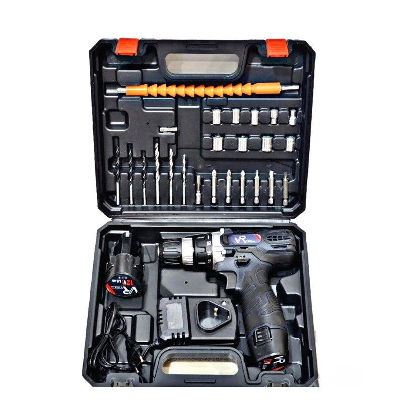 قیمت و خرید پیچگوشتی شارژی ویوارکس مدل Vr1210-2a مجموعه 30 عددی