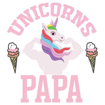 قیمت و خرید استیکر پارچه و لباس مدل dtf طرح یونیکورن کد H15.158 مجموعه 4 عددی