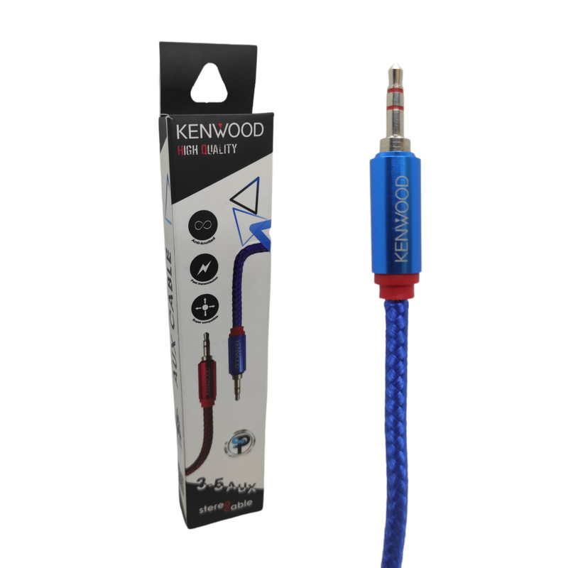 قیمت و خرید کابل AUX کنوود مدل 402 طول 1.5 متر