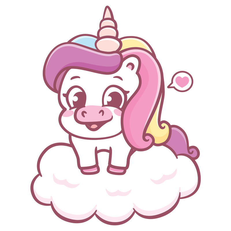 قیمت و خرید استیکر پارچه و لباس مدل dtf طرح یونیکورن کد H20.1016 مجموعه 3 عددی