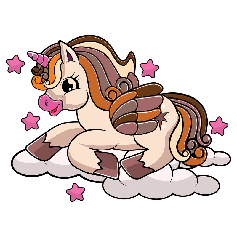 مشخصات، قیمت و خرید استیکر پارچه و لباس مدل dtf طرح یونیکورن کد H20.661 مجموعه 3 عددی | دیجی‌کالا