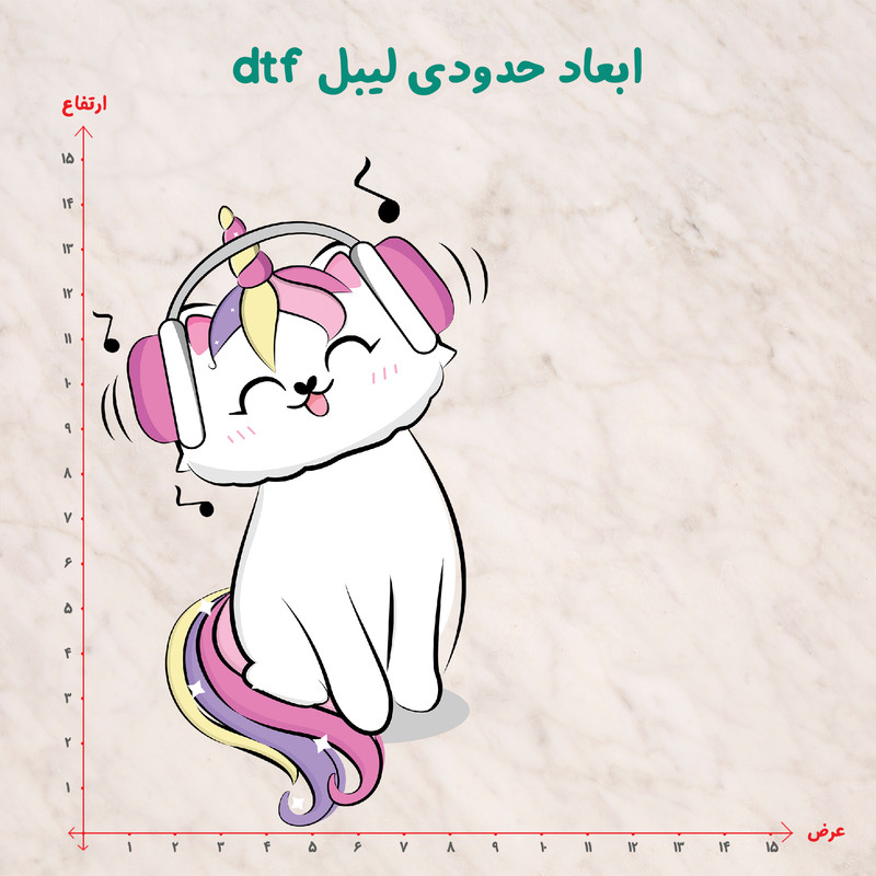 قیمت و خرید استیکر پارچه و لباس مدل dtf طرح یونیکورن کد H15.674 مجموعه 4 عددی