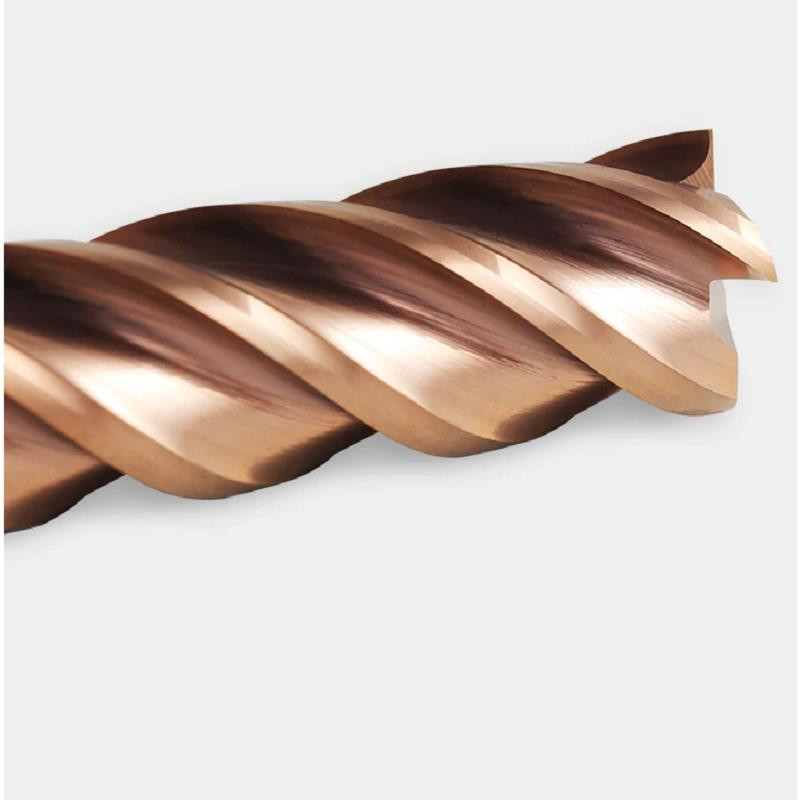 قیمت و خرید مته فرز الماسه مدل HRC 55 4-4-100 سایز 4 میلی متر