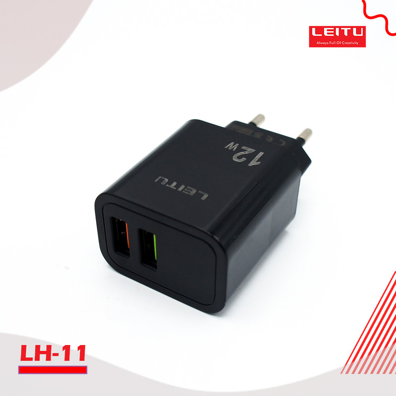 قیمت و خرید شارژر دیواری لیتو مدل LH-11 به همراه کابل تبدیل USB-C