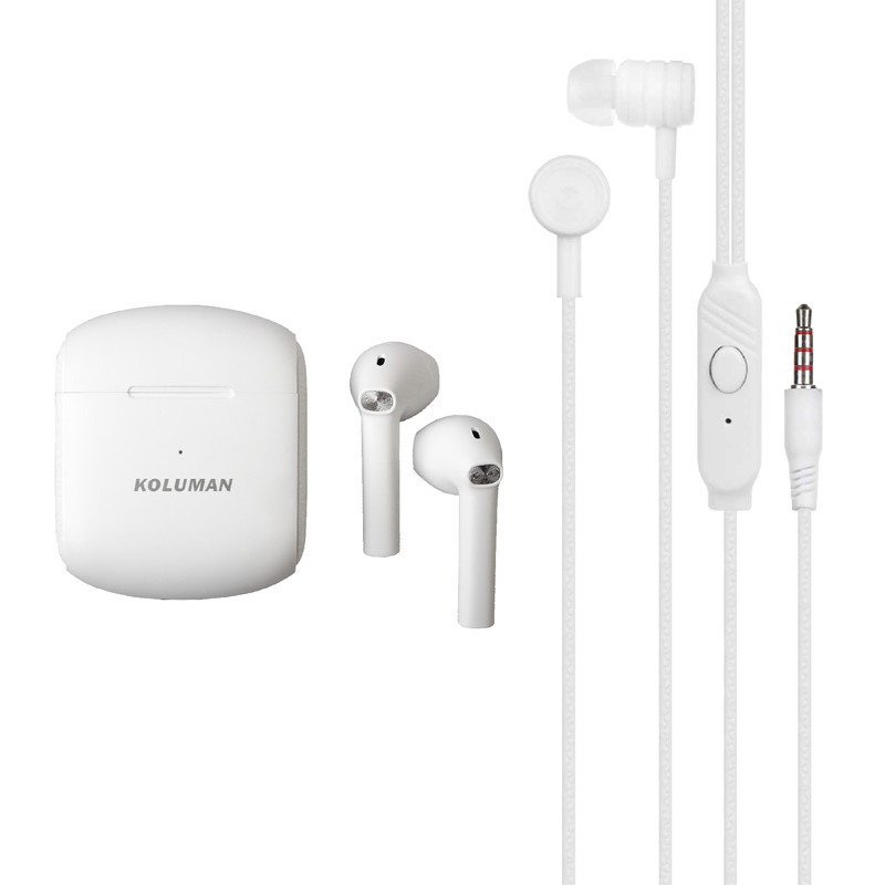 قیمت و خرید هندزفری بی سیم کلومن مدل K-TW10 به همراه هندزفری