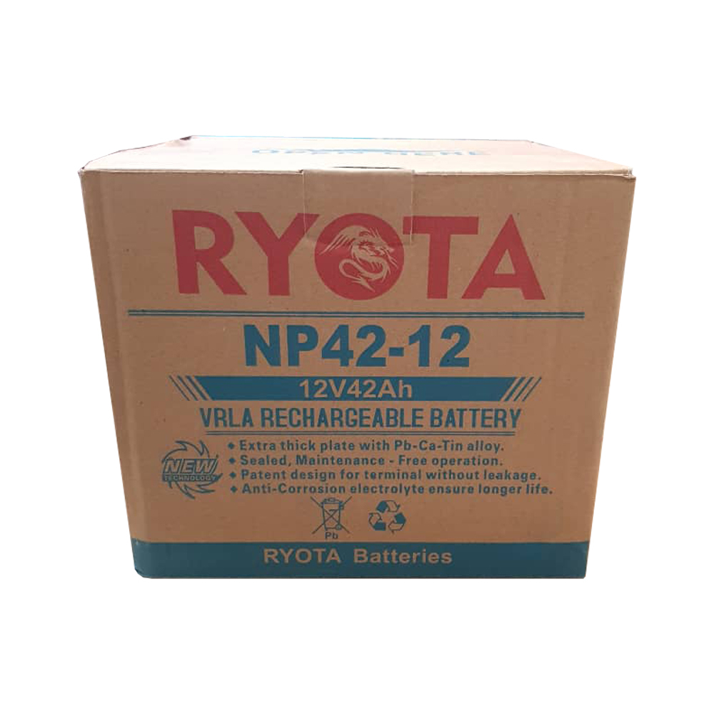قیمت و خرید ⭐ باتری یو پی اس 12 ولت 42 آمپر ساعت ریوتا مدل NP42-12 ...