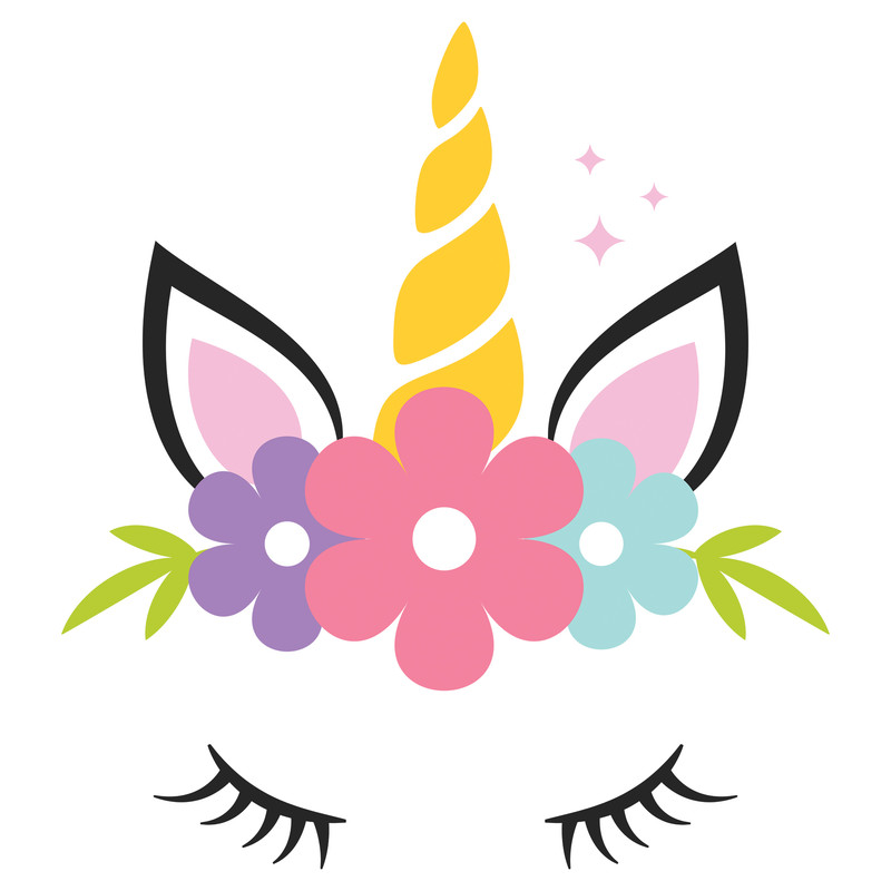 قیمت و خرید استیکر پارچه و لباس مدل dtf طرح یونیکورن کد H15.78 مجموعه 4 عددی