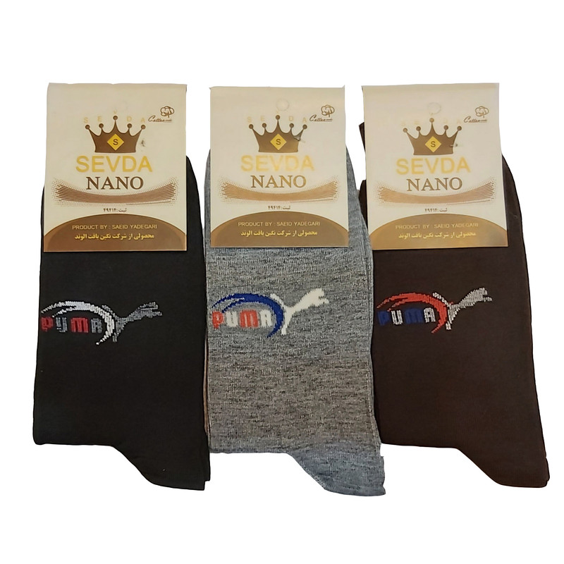 قیمت و خرید جوراب مردانه مدل ساده کد 31 مجموعه 3 عددی