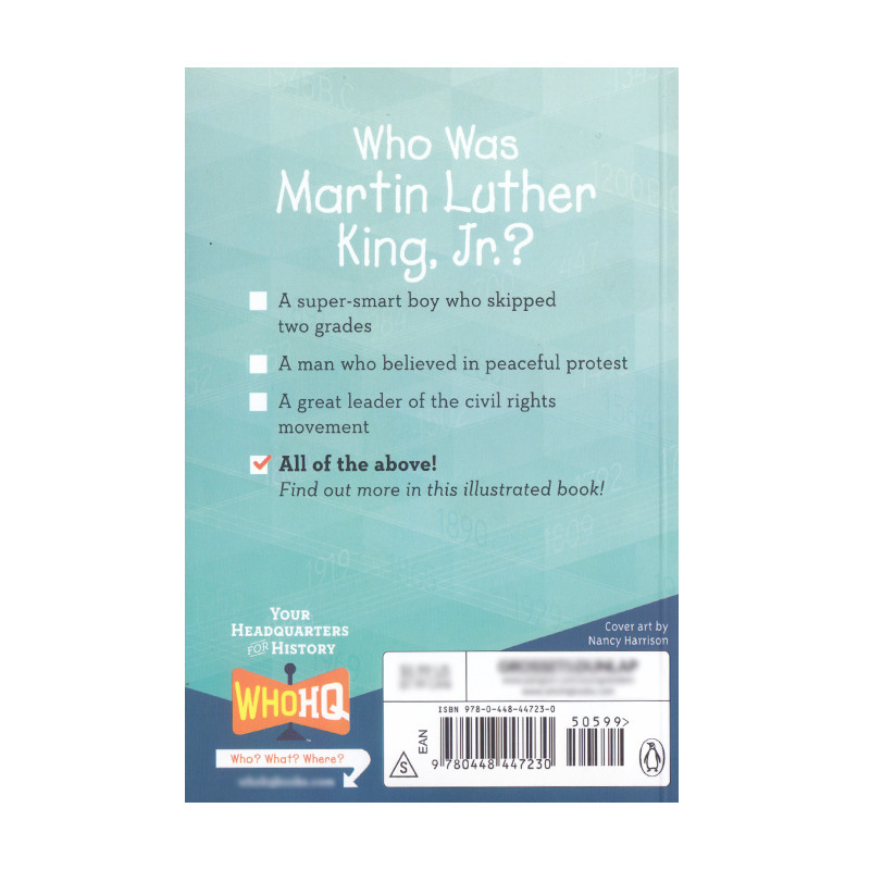 قیمت و خرید کتاب Who Was Martin Luther King. Jr اثر Bonnie Bader ...
