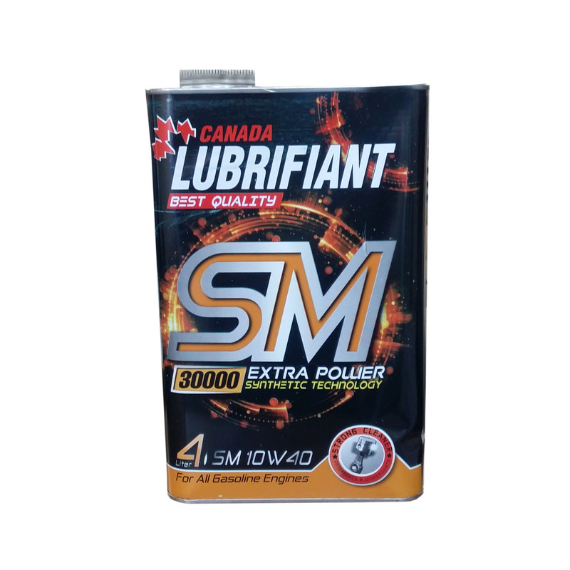 قیمت و خرید روغن موتور کانادا لوبریفنت مدل بست کوالیتی 10W40 SM حجم 4 لیتر