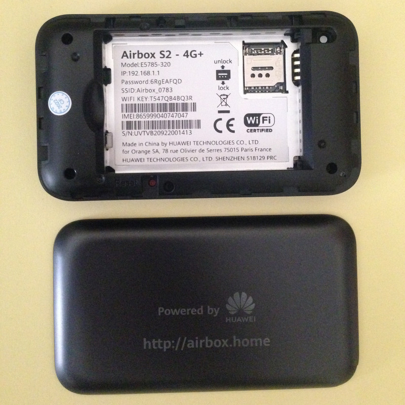 قیمت و خرید مودم 4.5G قابل حمل ارنج مدل +Airbox S2 - 4G