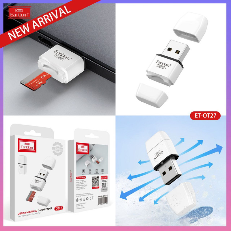 قیمت و خرید کارت خوان ارلدام مدل ET-OT27 New version