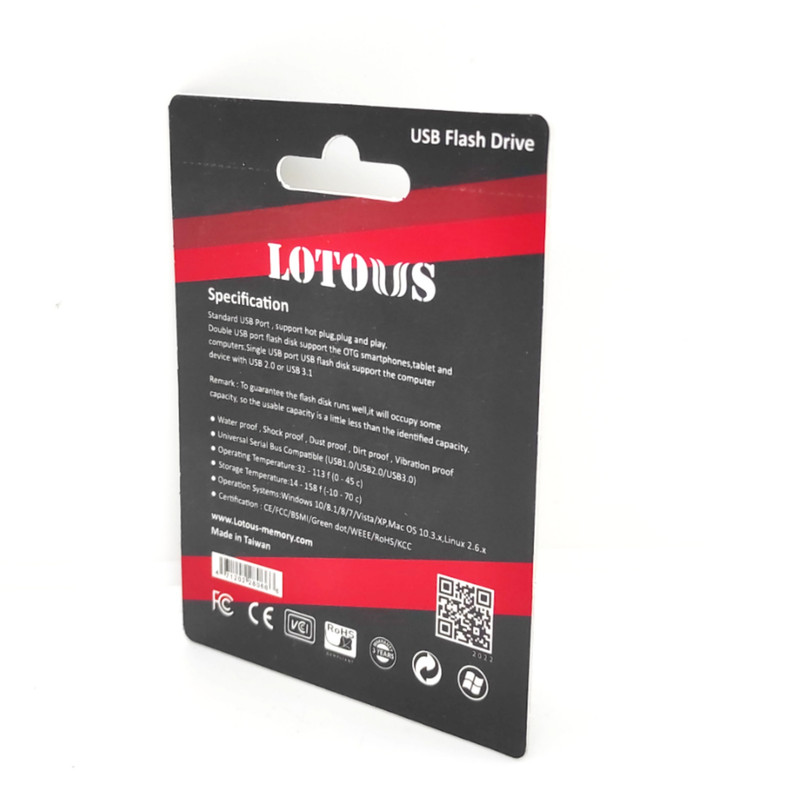 قیمت و خرید فلش مموری لوتوس مدل L-804 ظرفیت 64 گیگابایت