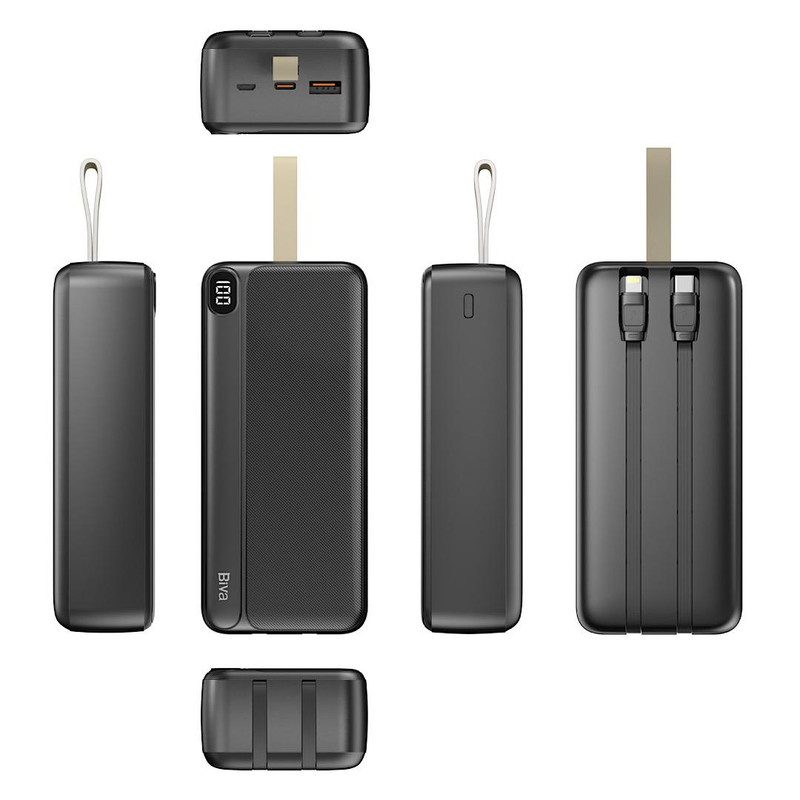 قیمت و خرید پاوربانک بیوا مدل BP-09 ظرفیت 30000 میلی آمپرساعت