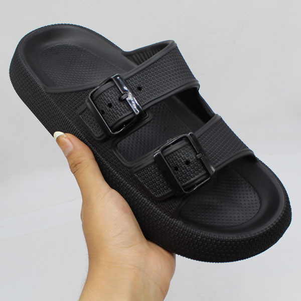 قیمت و خرید دمپایی مردانه مدل دوبنده سگک دار برسام کد 1411-BK