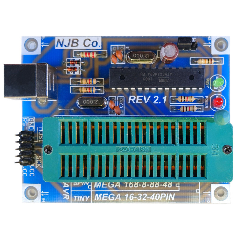 قیمت و خرید پروگرامر میکروکنترلر مدل Usb Isp Avr