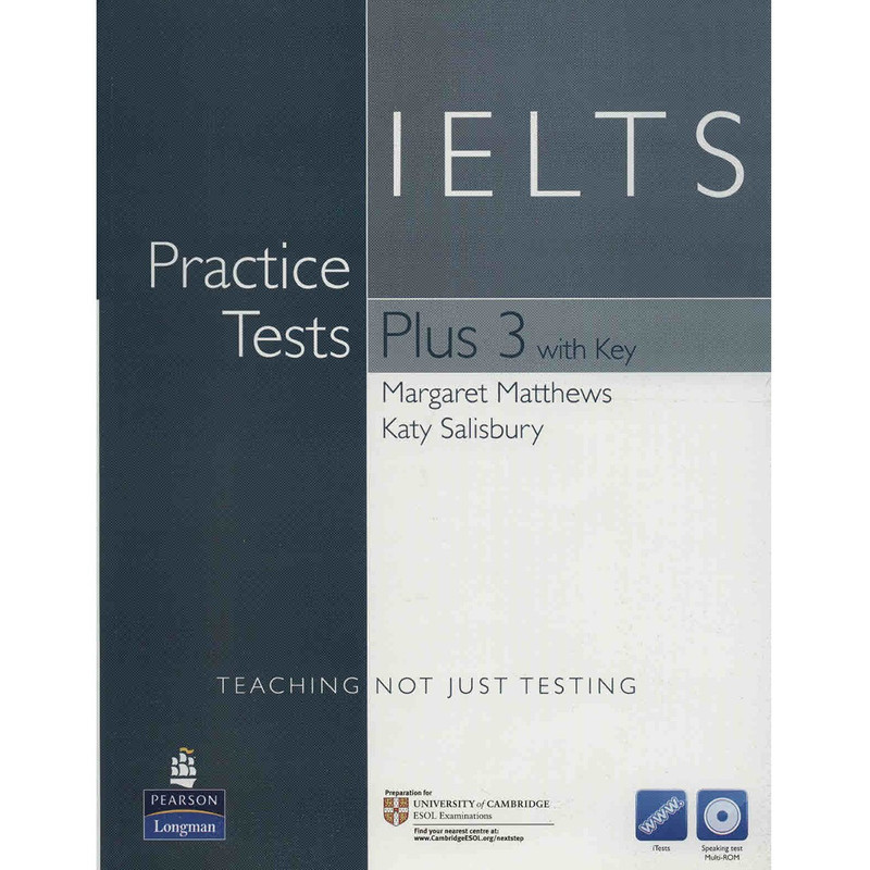 قیمت و خرید کتاب ielts practice tests plus 3 with key اثر جمعی از ...