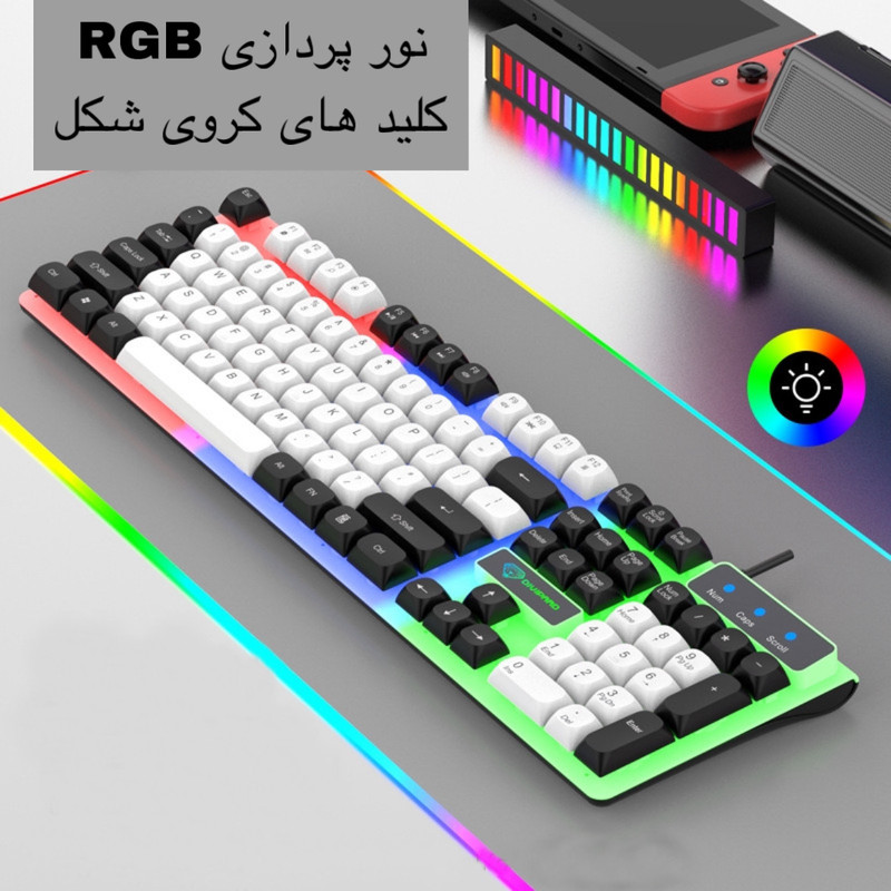قیمت و خرید کیبورد مخصوص بازی مدل K730