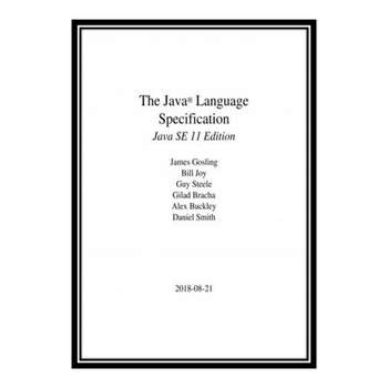 قیمت و خرید کتاب The Java Language Specification اثر جمعی از نویسندگان ...