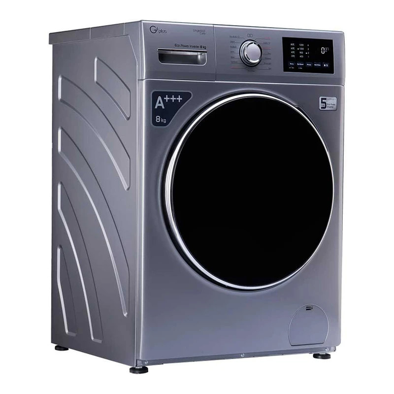 قیمت و خرید ماشین لباسشویی اتوماتیک جی پلاس مدل GWM-M822BS ظرفیت 8 کیلوگرم