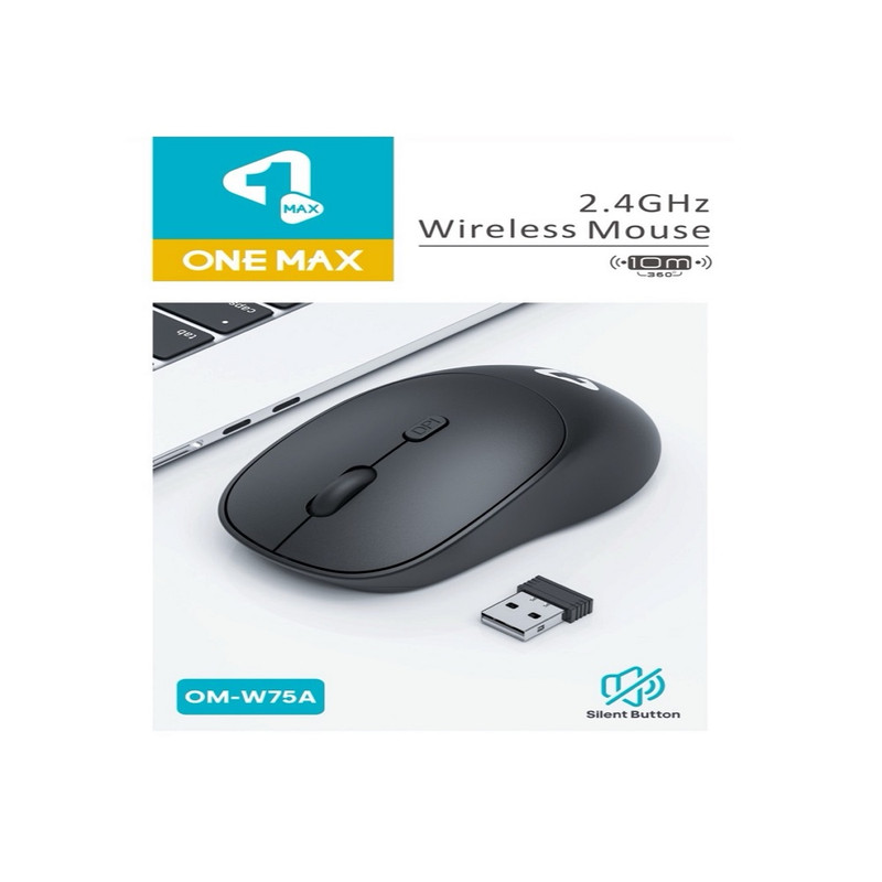 قیمت و خرید ماوس بی سیم وان مکس مدل OM-W75A