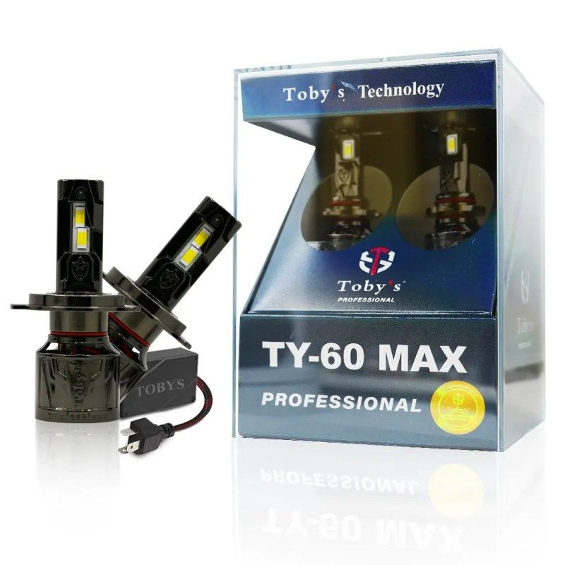 قیمت و خرید هدلایت لامپ خودرو توبیز مدل TY-60 Pro Max پایه H7 بسته دو عددی