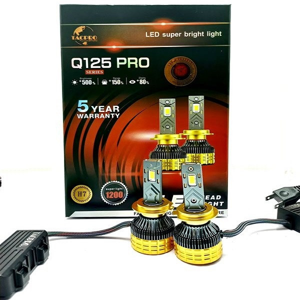 قیمت و خرید لامپ هدلایت خودرو تک پرو مدل Q125 pro بسته 2 عددی
