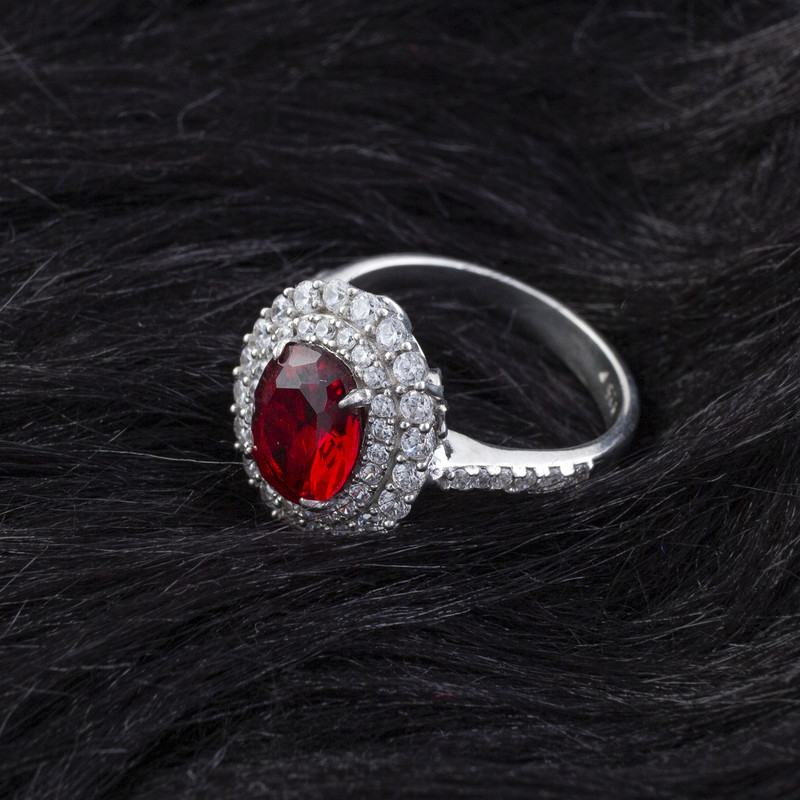 قیمت و خرید انگشتر نقره زنانه مدل AVN-R1126