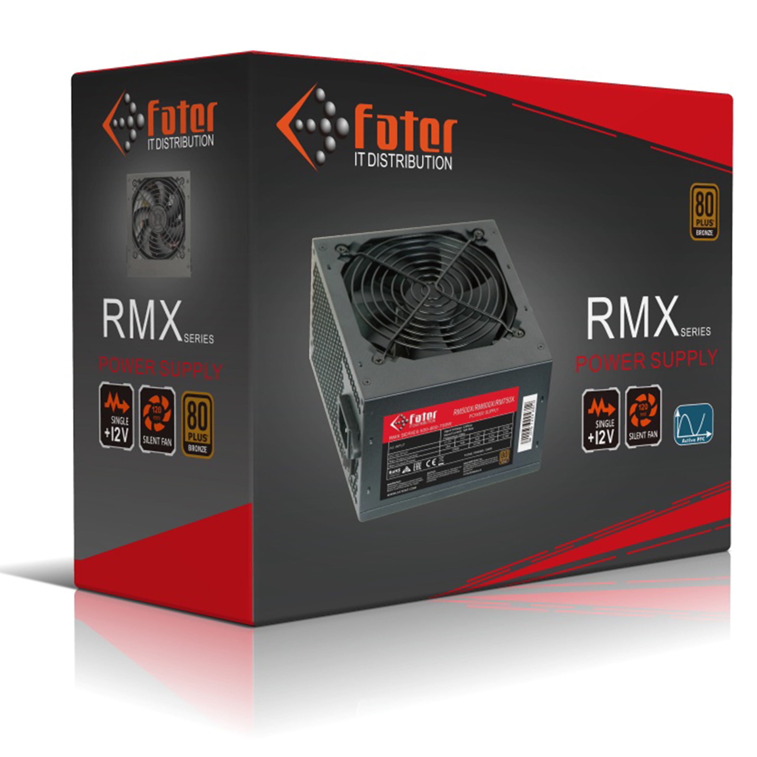 قیمت و خرید ⚡️ منبع تغذیه کامپیوتر فاطر مدل RM500X - فروشگاه پاوریکا