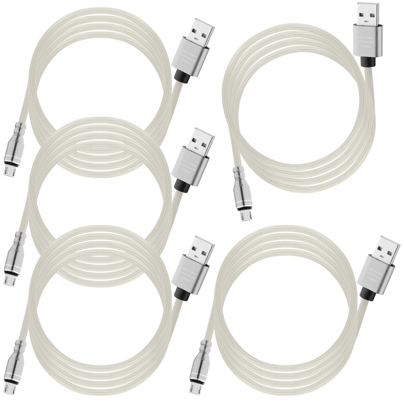 قیمت و خرید کابل تبدیل USB به MicroUSB مدل circle طول 1 متر بسته 5 عددی