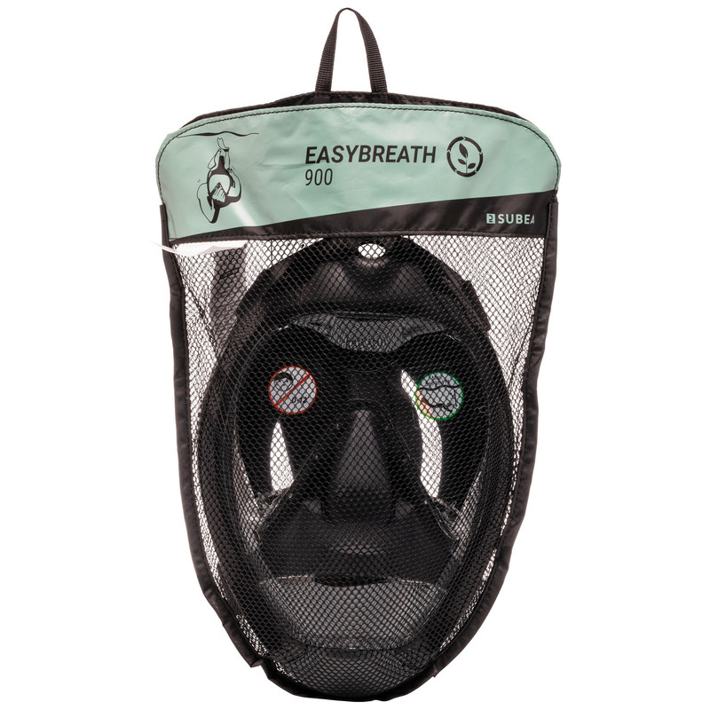 قیمت و خرید ماسک و اسنورکل غواصی سوبیا مدل Easybreath 900 blk